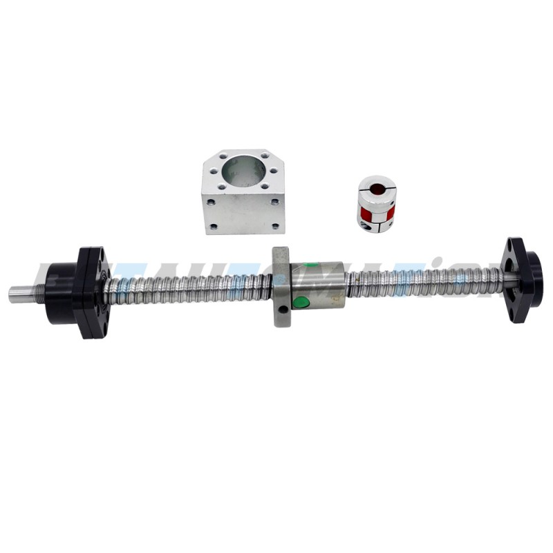 Linear Motion Ball Screws Uxcell SFU1605 Ball Screw Kit - 16mm Diameter ...